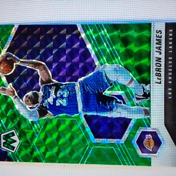 Panini | Other | Lebron James 2202 Panini Green Mosaic Prizm 81 | Poshmark
